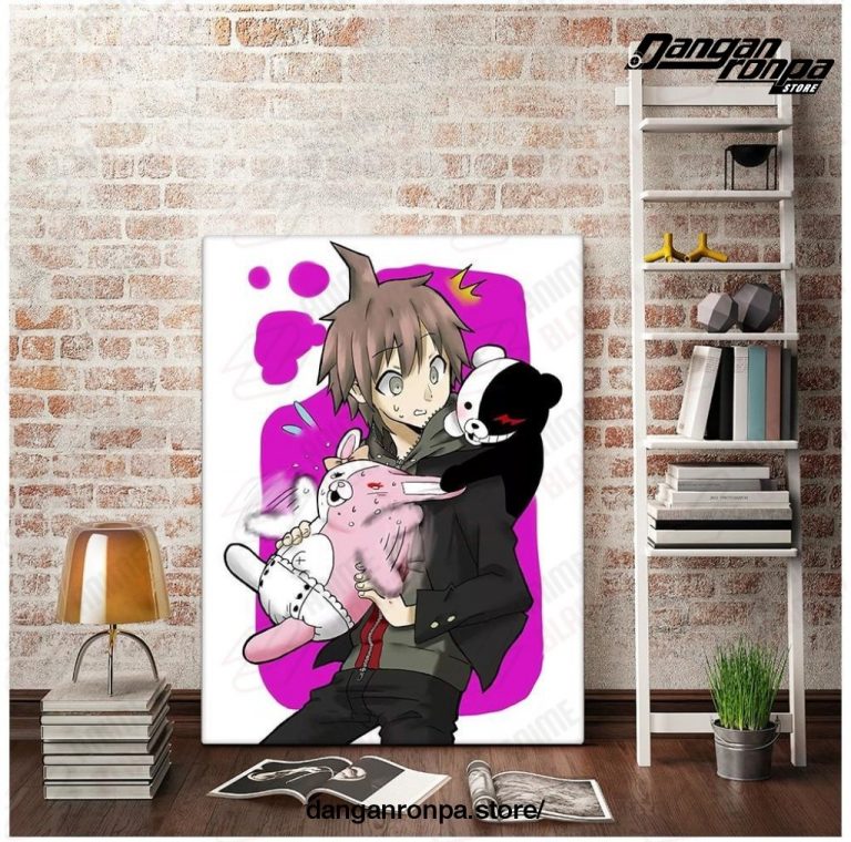 Cute Monokuma vs Monomi 3D Wall Art - Danganronpa Store