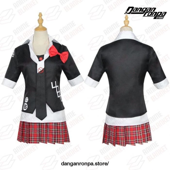 Danganronpa Junko Enoshima Uniform Cafe Work Clothes Cosplay Costume ...