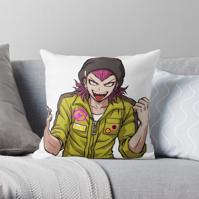 Danganronpa Kazuichi Souda Throw Pillow - Danganronpa Store